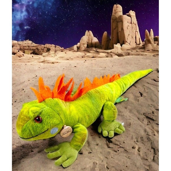 Wild Republic | Toys | Wild Republic Detroit Zoo Iguana Lizard Soft ...
